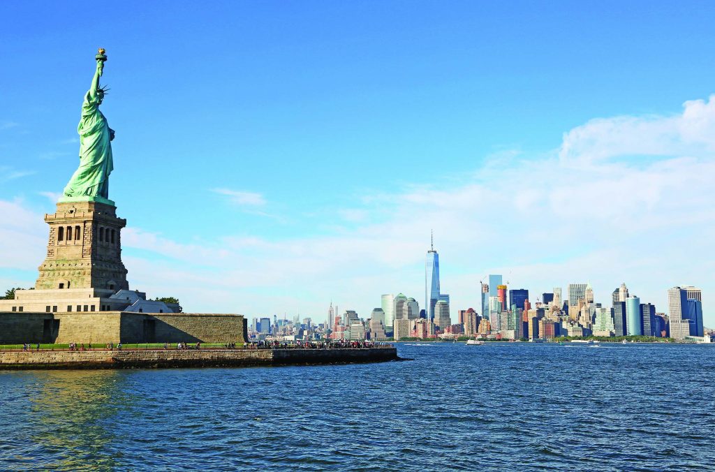 Statue of Liberty and Manhattan - The Experiment